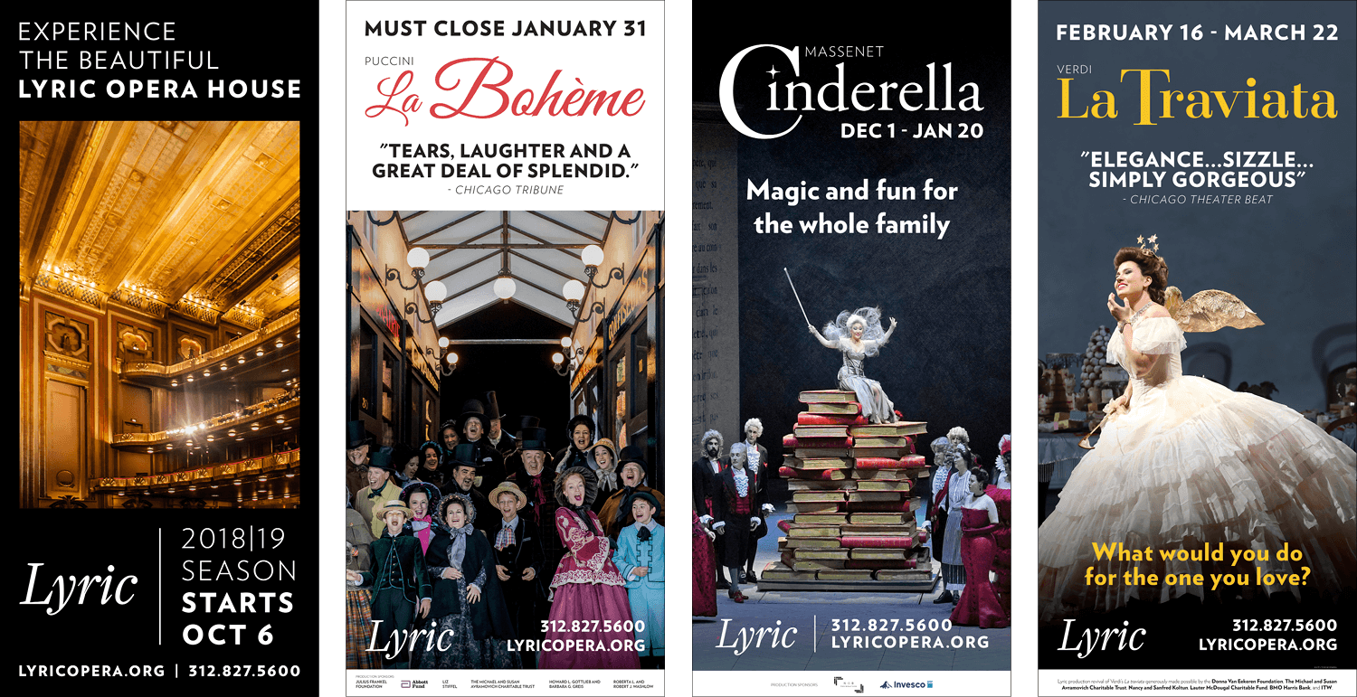 Lyric Opera: Marketing Collateral